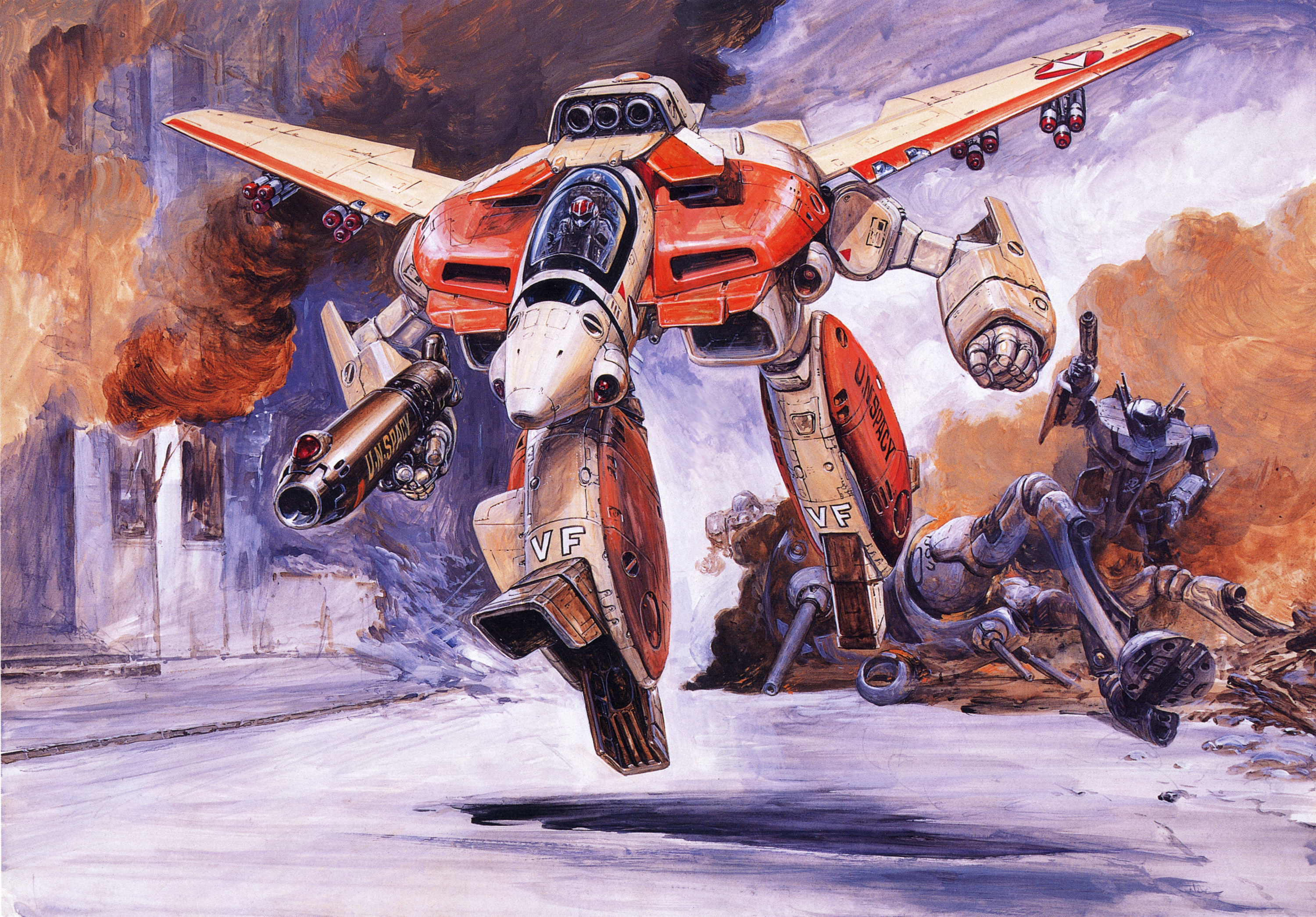 Macross Diorama - Bil Herd